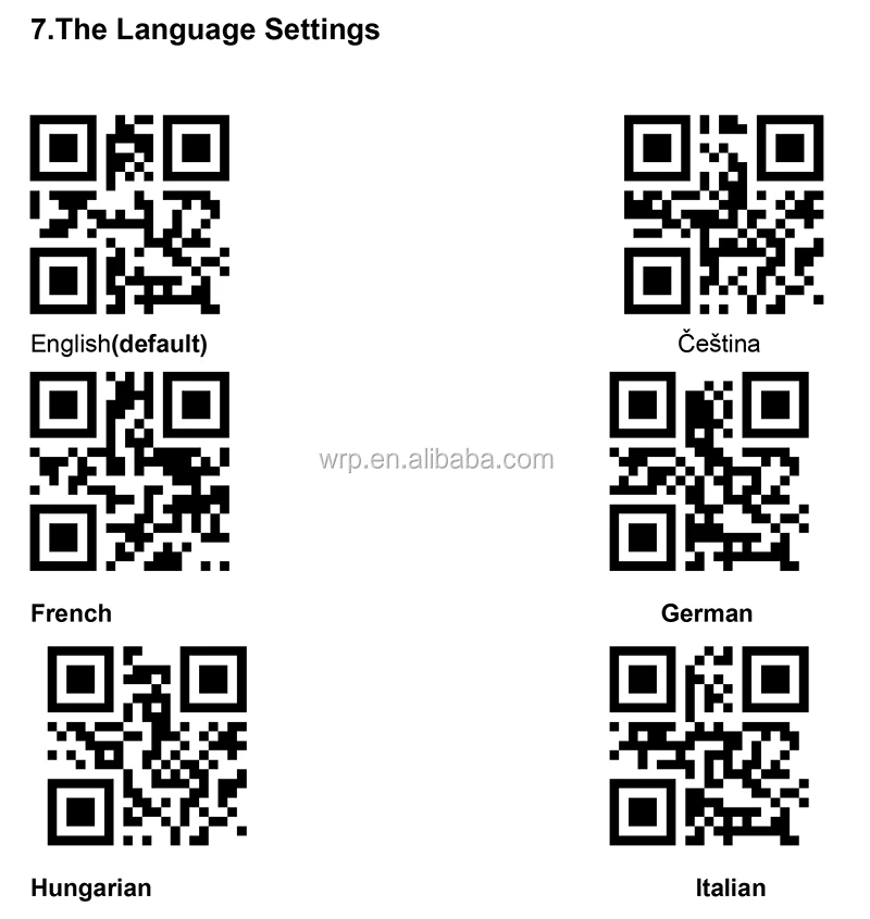 Supermarket 1d 2d Qr Code Android Wired Laser Barcode Scanner - Buy ...