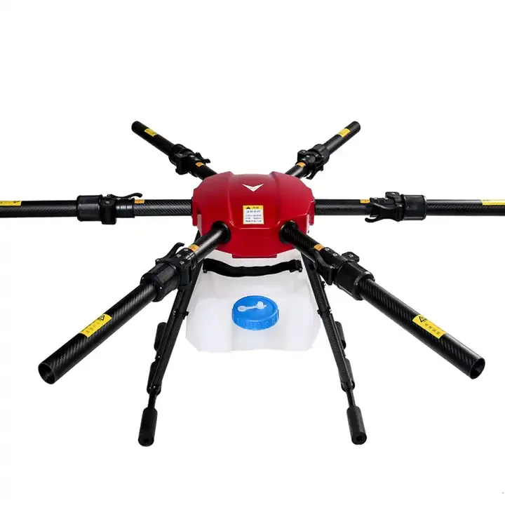 Professional Agriculture Drone Sprayer Frame Tank 10l 4 Axis Agri Uav ...