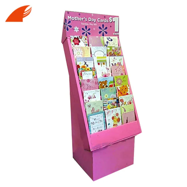 Fsdu Cardboard Display Stands Cardboard Display Stand For Greeting ...