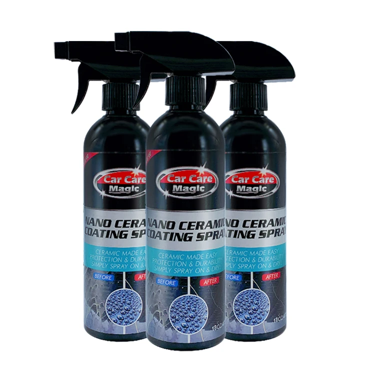 Nano Wax Spray Graphene Ceramic Coating Wax for Cars Super Gloss and ...