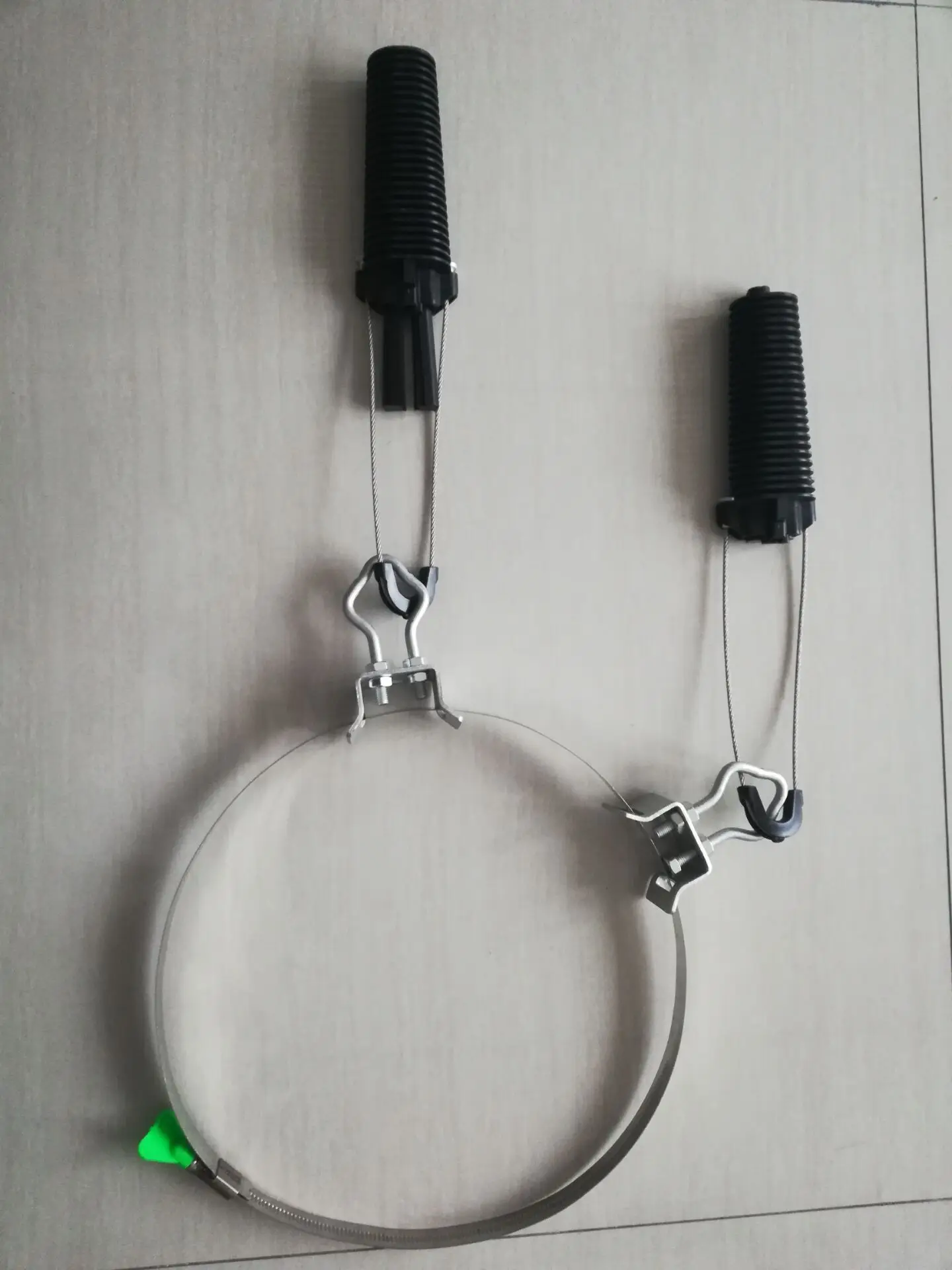 8-Shaped Fiber Optic Cable Set with Steel Band Hoop and Plum Hook Wedge ...