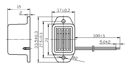OEM 400HZ Mechanical Buzzer for Solar Drives Rats - 1.5V