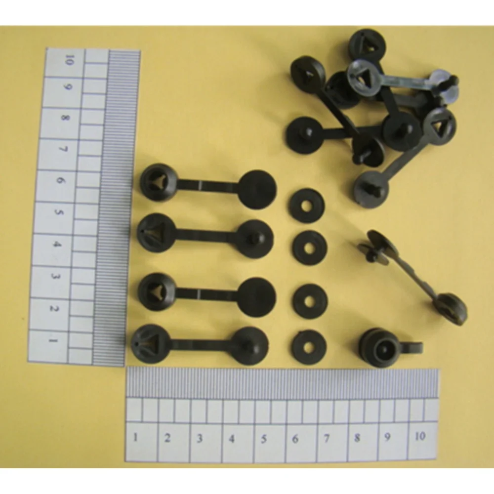 One Way Plastic Snap Clip for Fabric Wristbands - Secure & Stylish