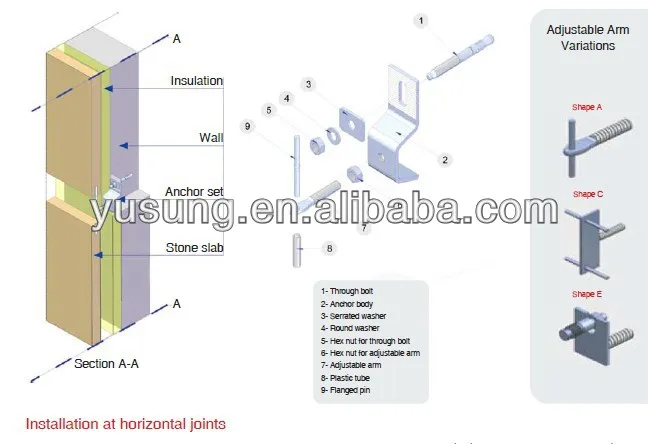 Stone Cladding Z Angle Stainless Steel - Durable & Versatile