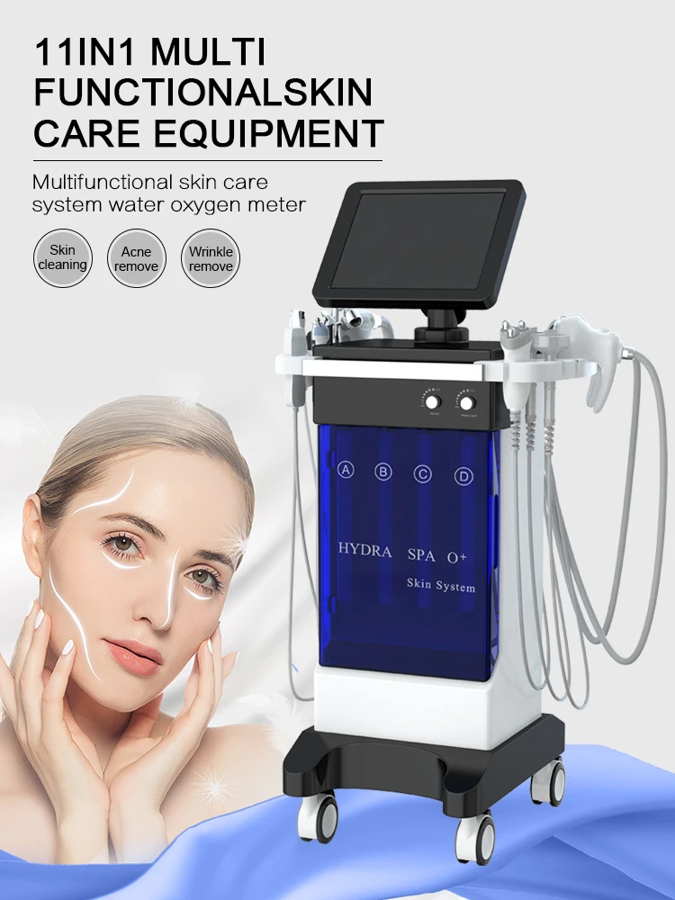 2020 Korean 8 In 1 Multi Aqua Peeling Cleaner Skin Care Facial Machine ...