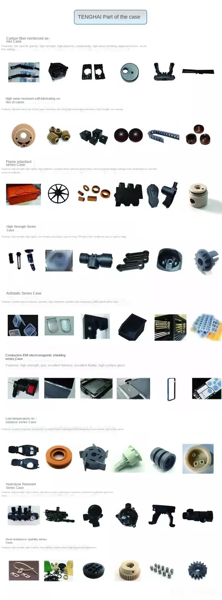 Modified PES Fibers, 30% Reinforced High-temperature Resistant Marine ...