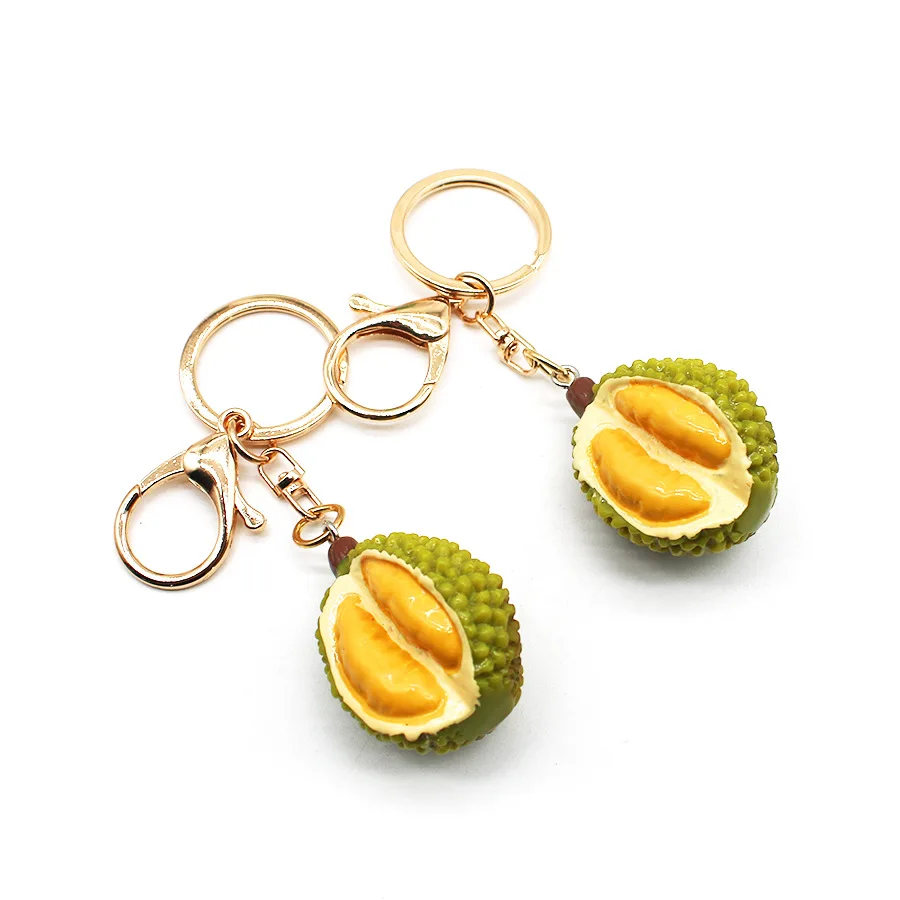 Fruit Simulation Keychains Malaysia Thailand Durian Keychains Car Key ...