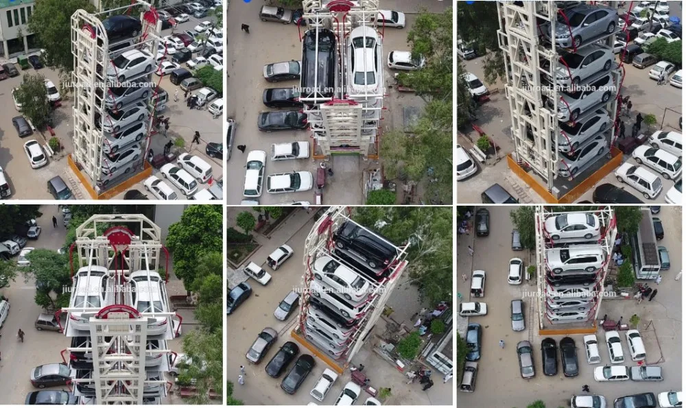 2020 new 5 to 20 cars space Automated Tower Vertical Rotating Car ...
