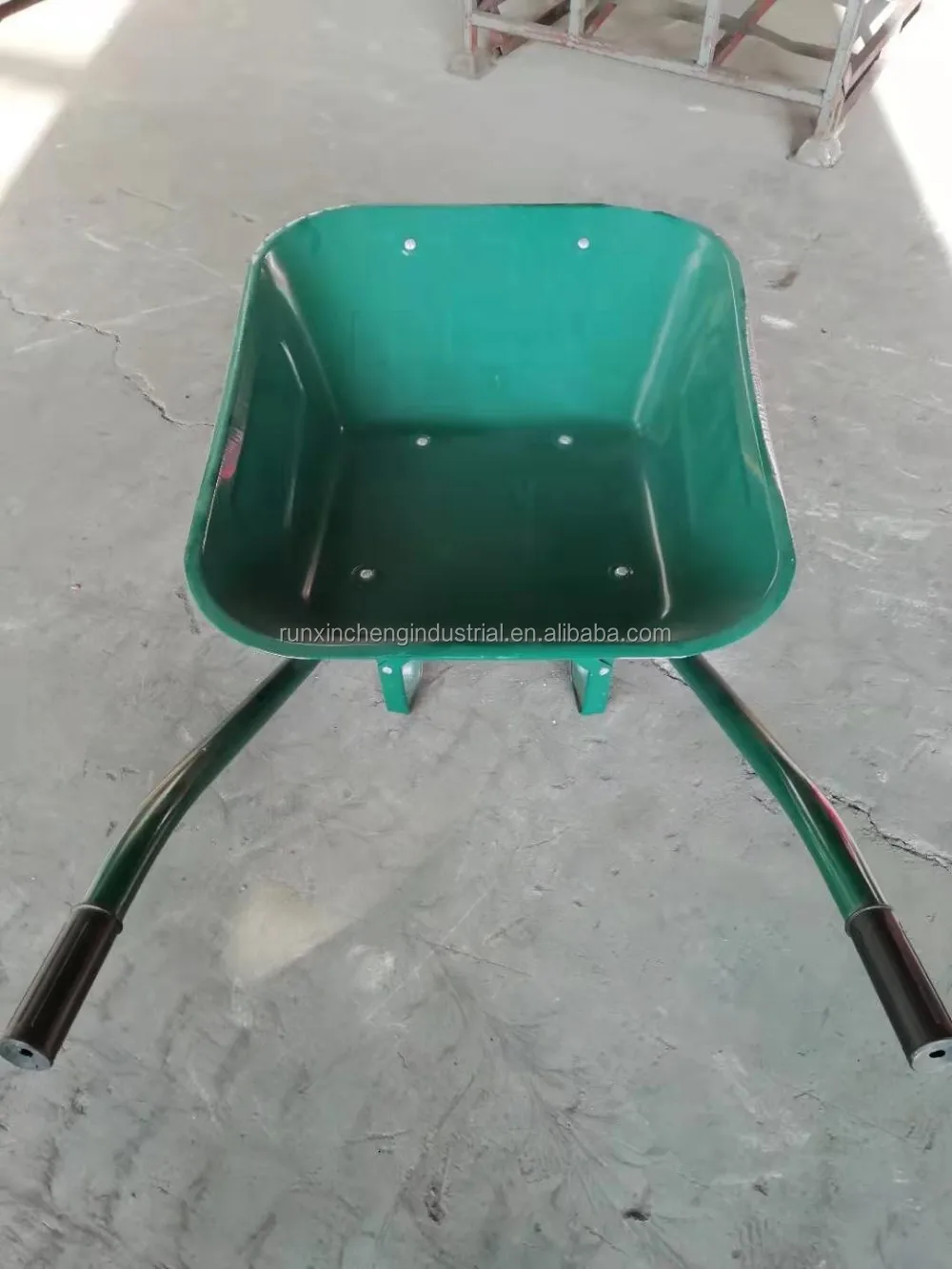 Heavy Duty Galvanized Tray Wheelbarrow - 8cuft Capacity