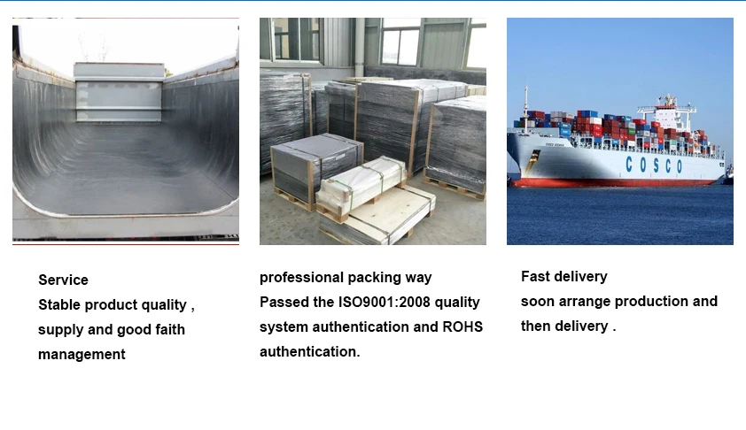 Super-slide Plastic Hopper Liners - Durable & Self-lubricating