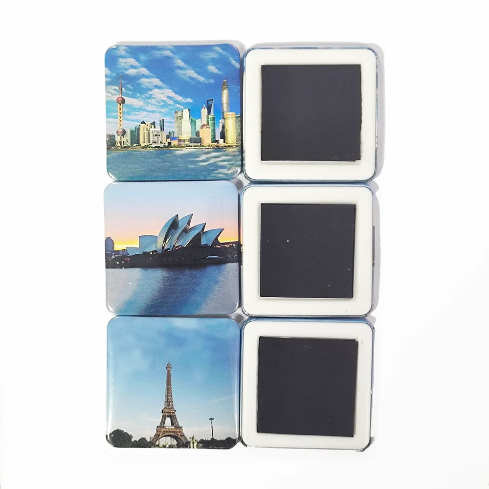 50*50mm Square Fridge Magnet Maker Machine Kit with 100 Materials for ...