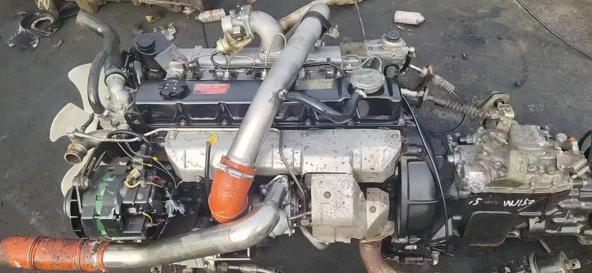 Used Nissan TD42 Diesel Engines for Marine and Truck SUV