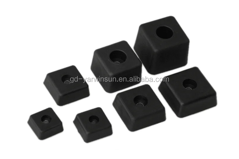 Square Rubber Bumpers Dampers And Vibration Dampers - Buy Rubber Bumper ...