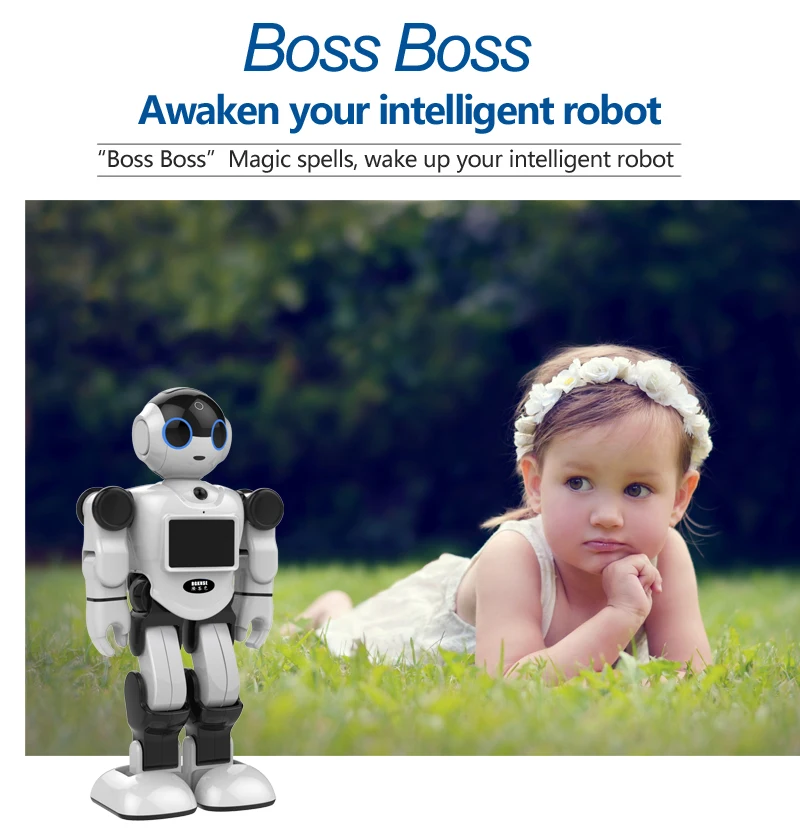 Newest Items Electric Intelligent Kids Toy Mini Interactive Home Bobi ...