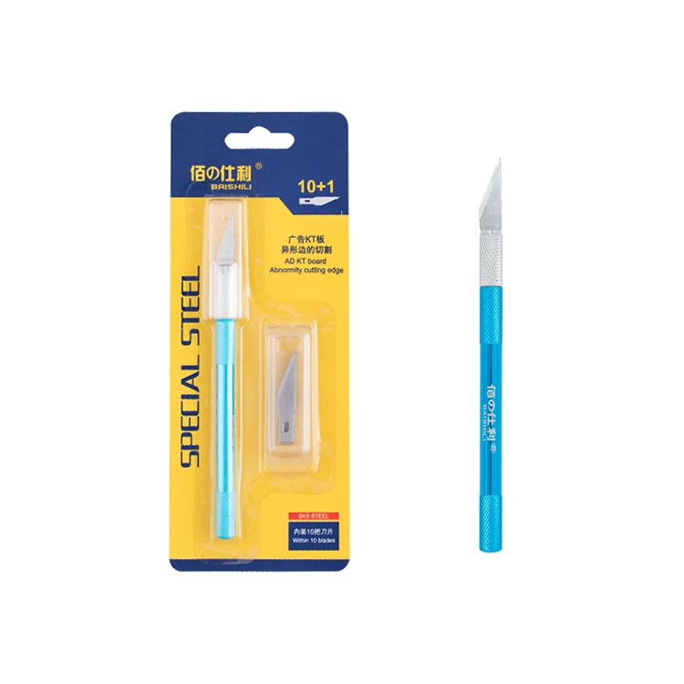 Plastic Carving Tools Knife with Stainless Steel Bladefor Food Cutting ...