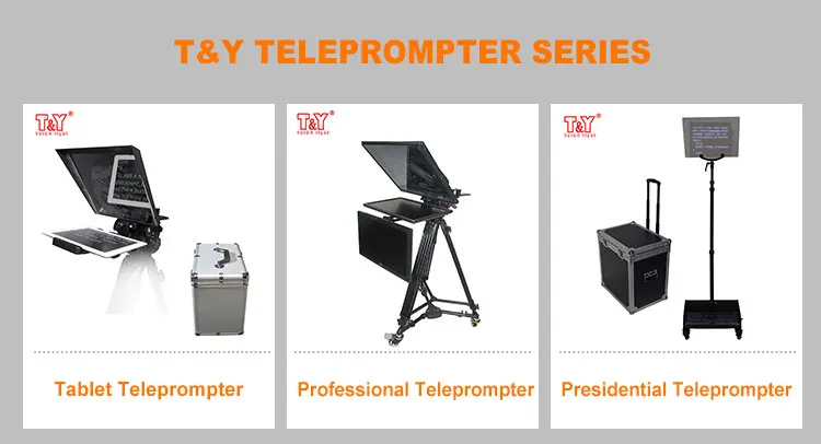 Speech Prompter Reversal Screen Teleprompter with 17" Display for ...