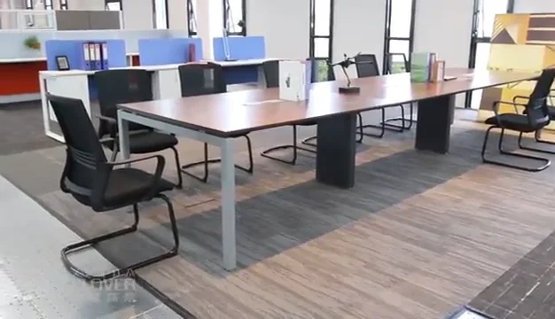 Modern Luxury Meeting Table Set Design High End Oval 16 Person ...