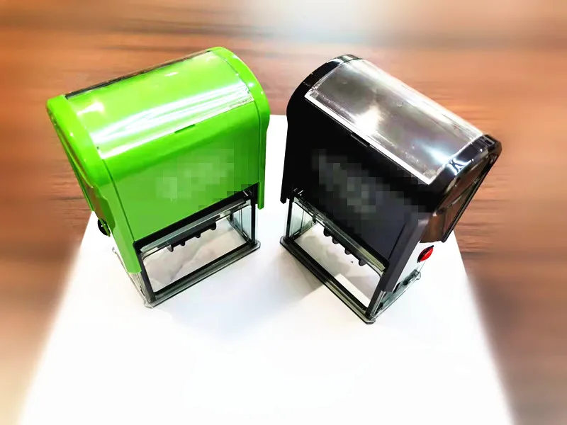 Self Inking Stamp Rubber Stamp Cachet Dateur 30*50mm WES Stamp| Alibaba.com