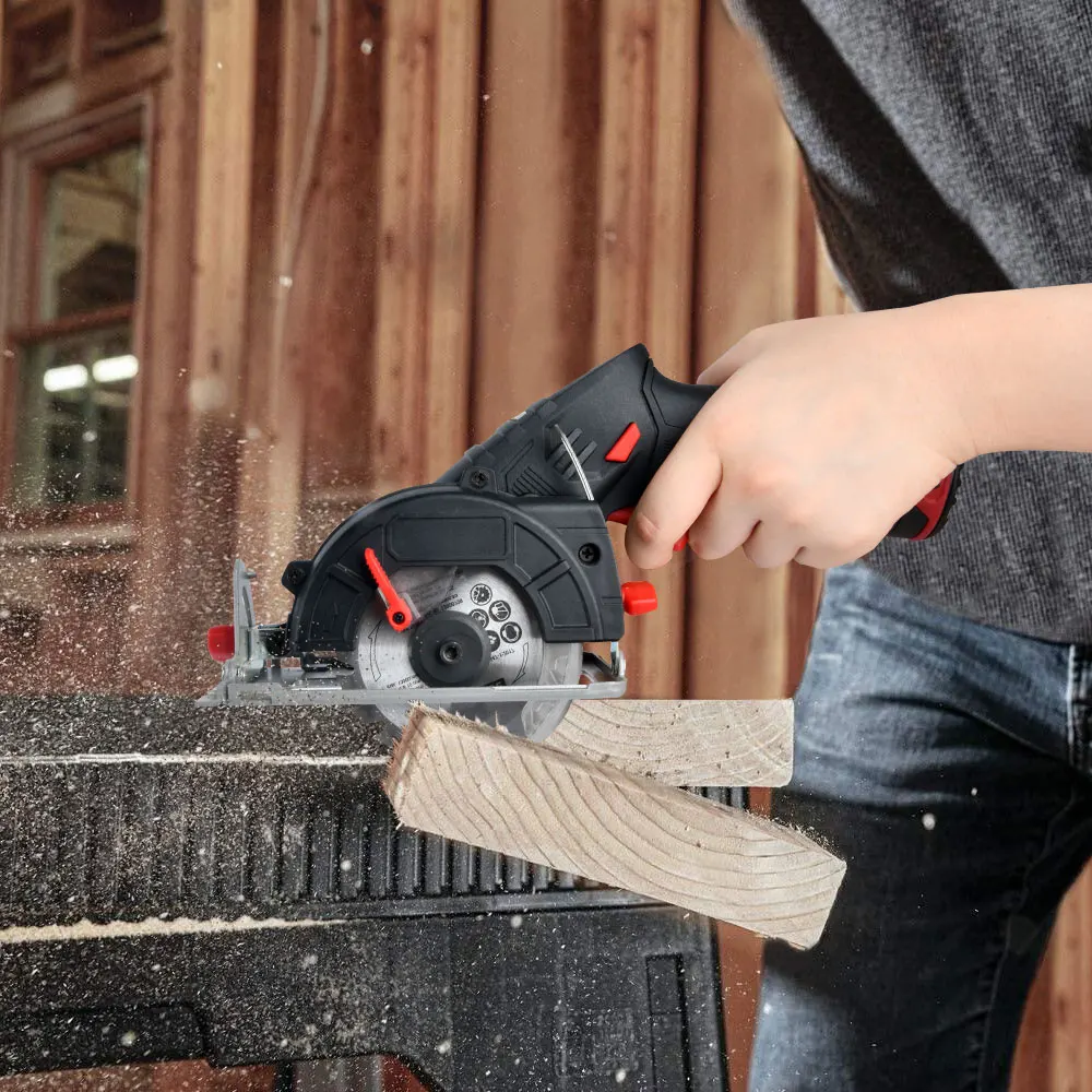 VERTAK 12V Mini Cordless Circular Saw - Portable & Efficient