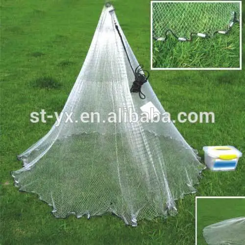 Nylon Monofilament Webbing Cargo Cast Net - Buy Fishing Net,Cast Net ...