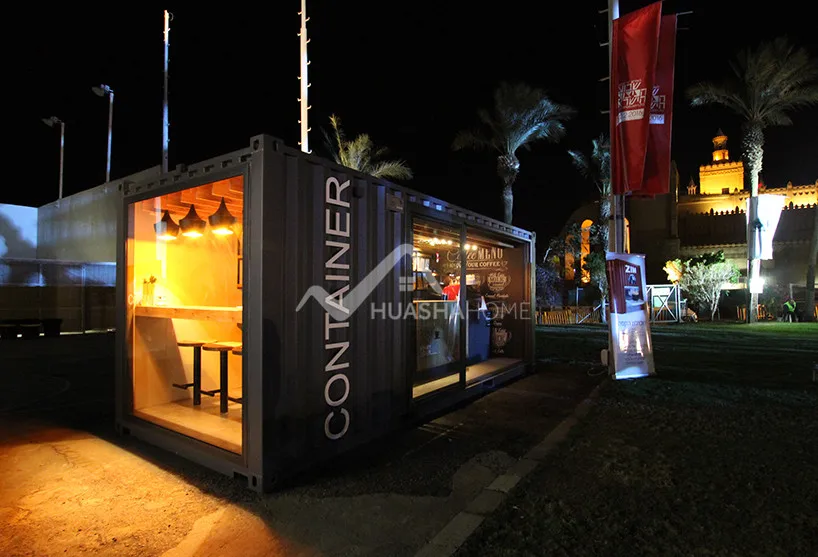 Cafe Contain 20ft Shipping Container Bar Portable Coffee Shop