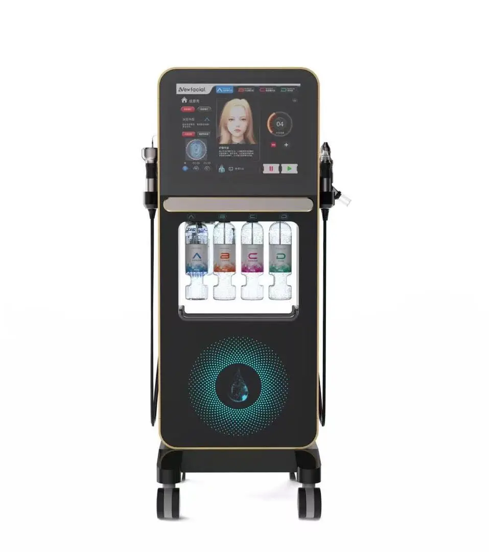 Professional Dermabrasion 4 In 1 Oxygen Injection Facial Blackhead ...