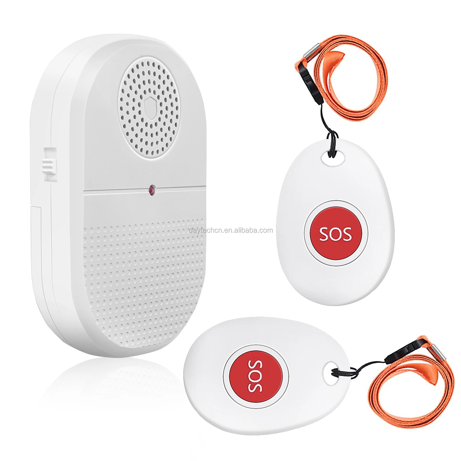 Daytech Vp02 Pager System Caregiver Beeper Long Range Button Waterproof ...