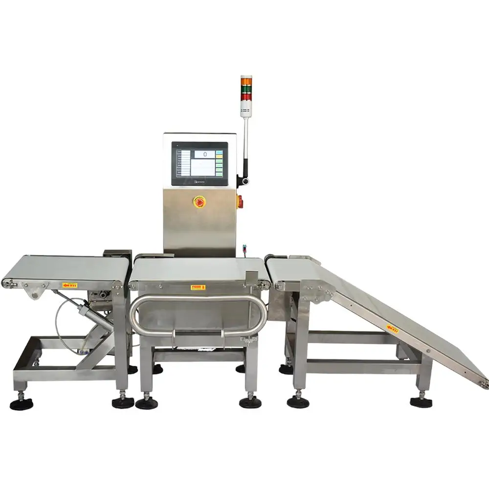 Food Checkweigher Pusher Rejection System Package Box Checkweigher ...