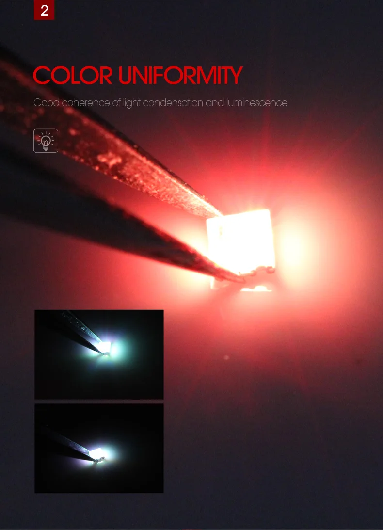 Smd 0807 0805rgb 삼색 Led 다이오드 내장 Ic 빠른 천천히 깜박임 0807 0805 Rgb Smd Led 칩 ...