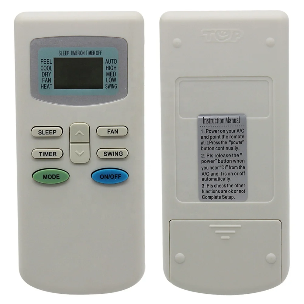 How to Use & Replace TCL Air Conditioner Remote Control
