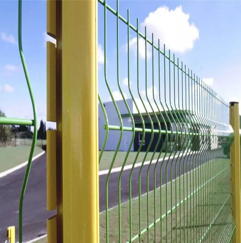 Eco Friendly Fence Panel Design Pvc Coated 3d Curved Welded Wire Mesh ...