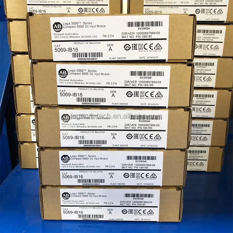 Allen-bradley 5069-ib16 Ab Compactlogix 5380 Dc Input Module 100% New ...