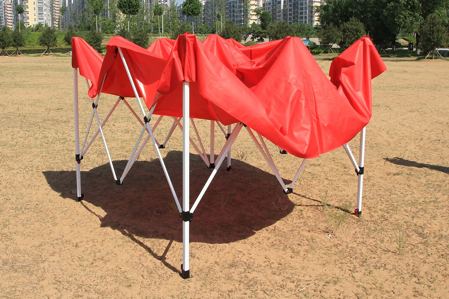 3x3m Outdoor Retractable Tents - Waterproof Trade Show Gazebo