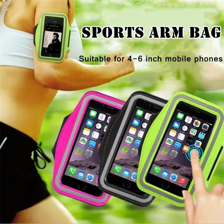 Yeffo Fashion Workout Forearm Easy Mount Cellphone Wristband Phone ...