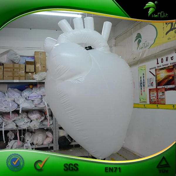 Anatomical Heart Balloon - Realistic 3D Inflatable Model