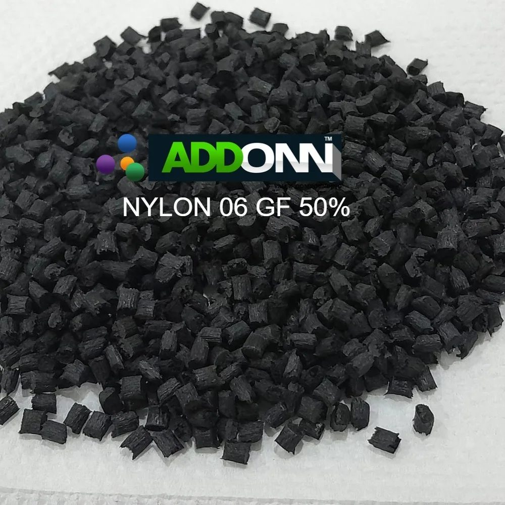 Nylon 6 Engineering Plastics Pa6 Gf 50% Prime Black Compound Raw ...