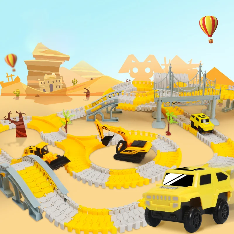 New Construction Race Tracks Electric Engineering Track Car Railway ...