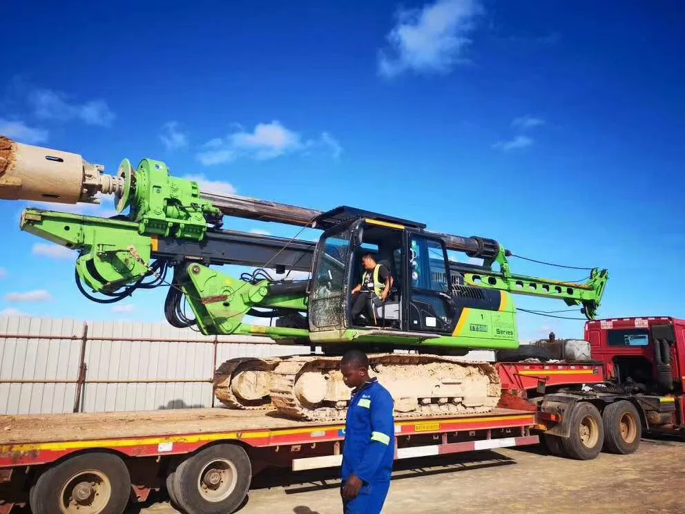 318D Excavator Drilling Attachment - Efficient Bore Well Machine