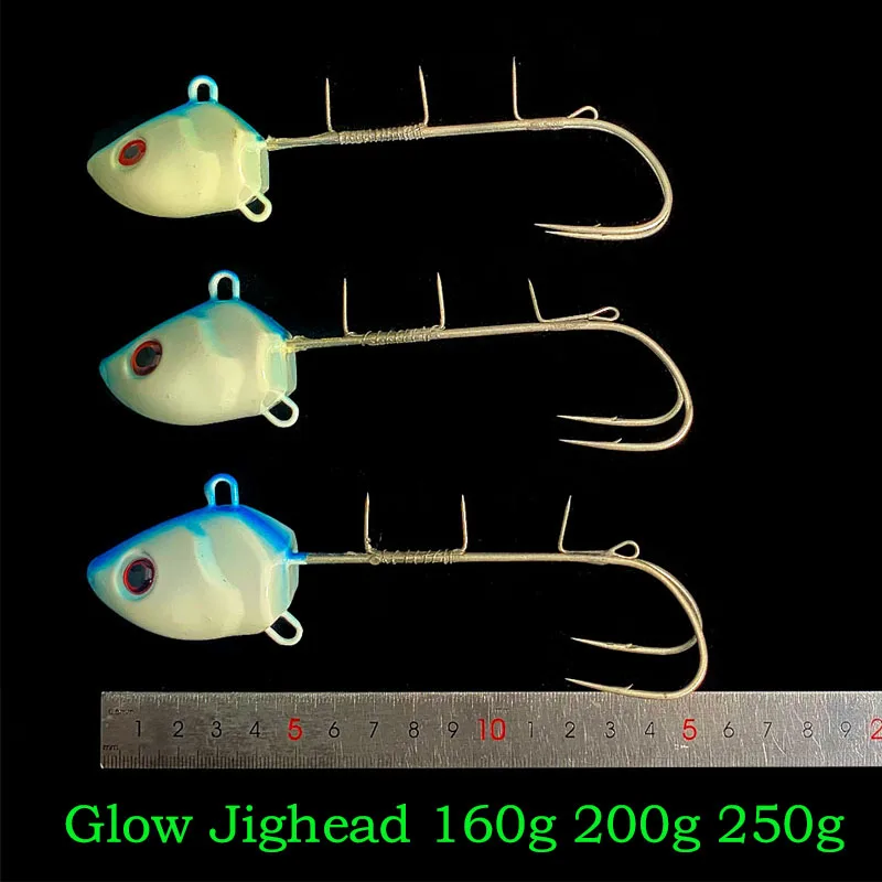 Obession 69# Jig Head Hairtail Hook - Luminous Deep Sea Lure
