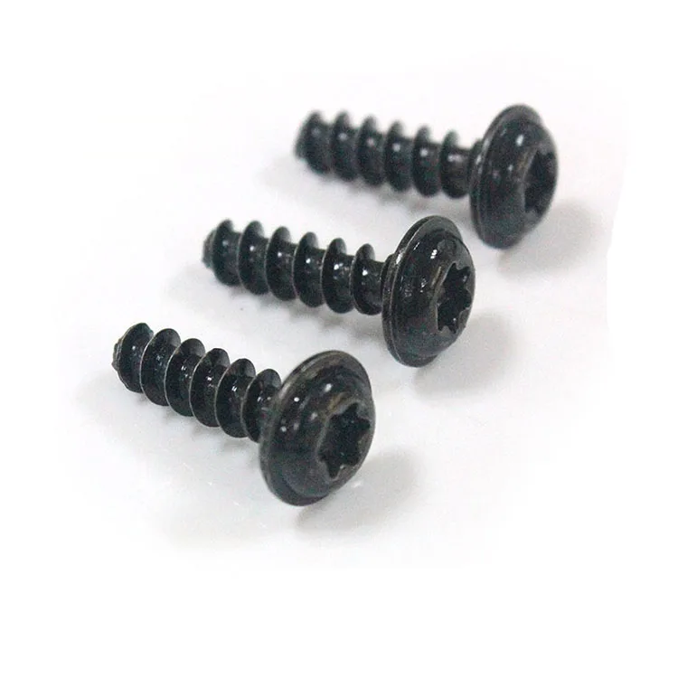 WN1451 Black Torx Hexalobula Pan Washer Head Screws