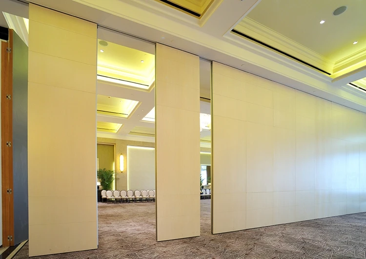 Sliding Banquet Hall Movable Partition Wall - Fireproof & Soundproof - Oem