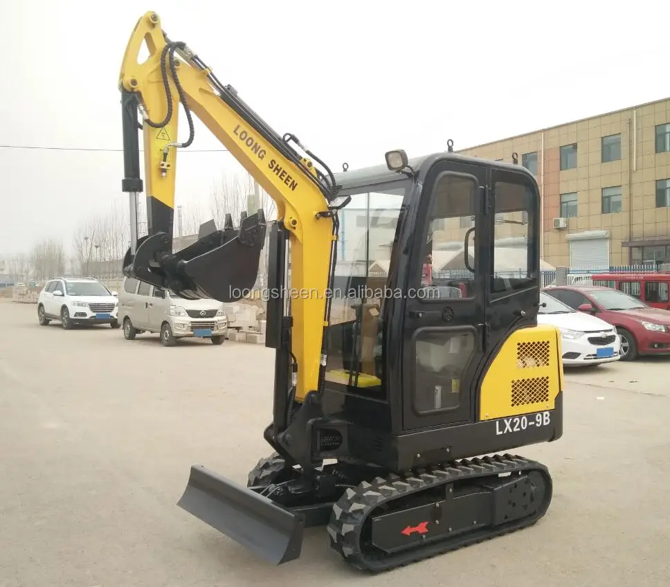 Chinese New Minibagger 2t Mini Excavator With Rubber Track 2 Ton - Buy ...