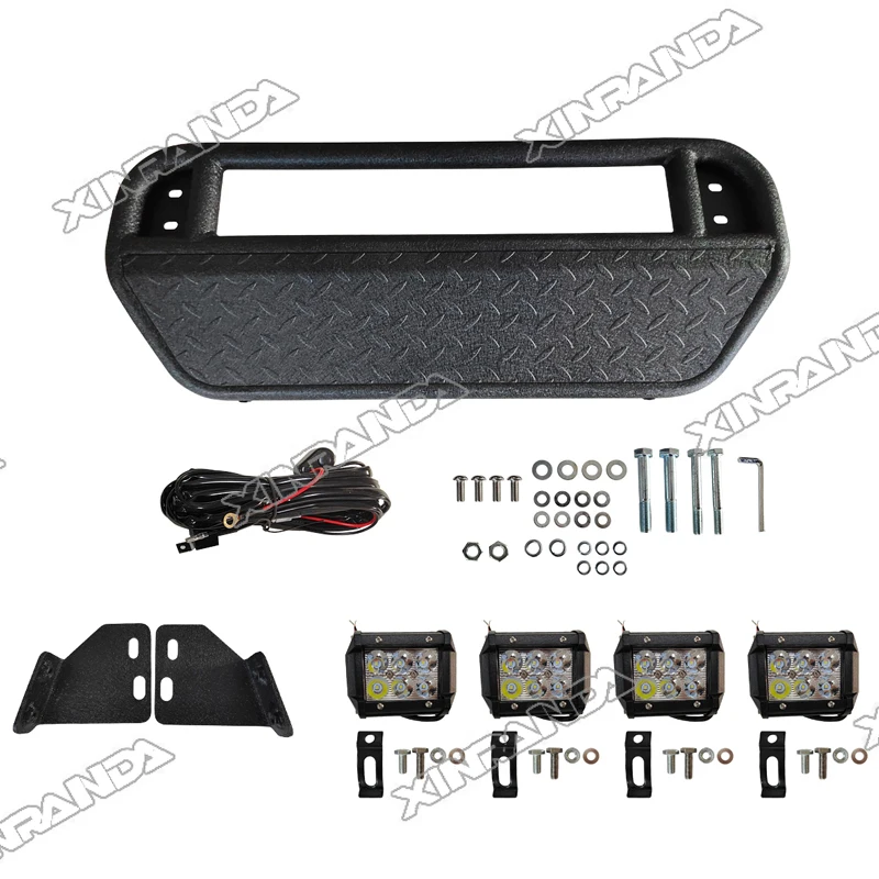 Suzuki Jimny JB74 Plastic Narrow Body Front Bar & Lighting