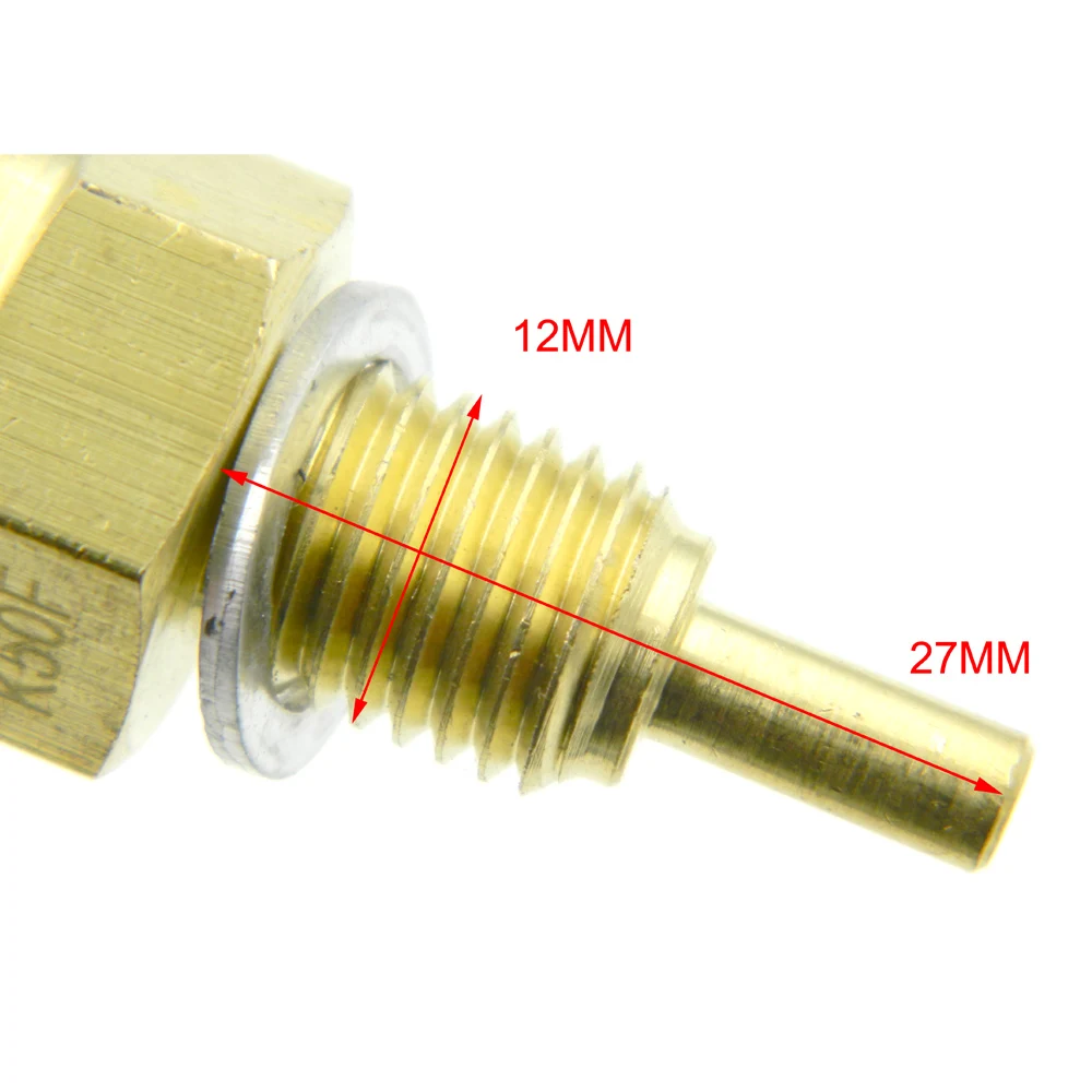 真正的no.0k50f18840 冷却水温度传感器适合起亚锐欧邦戈嘉年华k2900 塞多纳shuma奇瑞 (chery) 1.3mm 1 ...