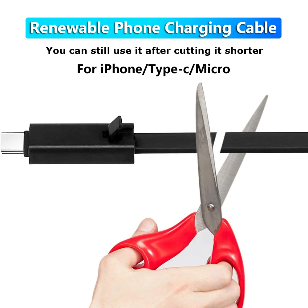 Hot Mobile Accessories USB Cable Renewable Phone Charging Cable for ...