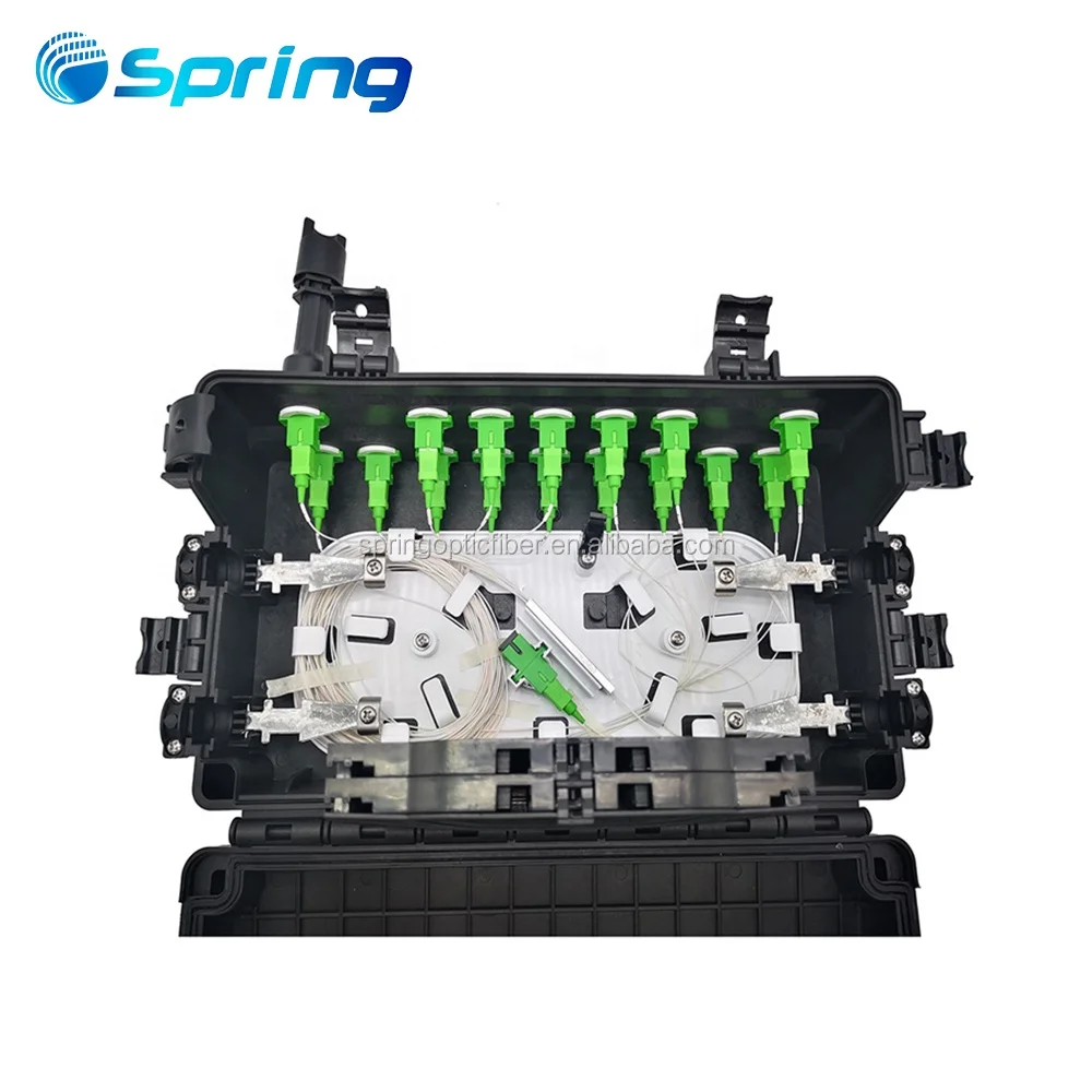 Ftth 16 Core Fiber Terminal Box Outdoor Aerial Install Cto/pto Box With ...