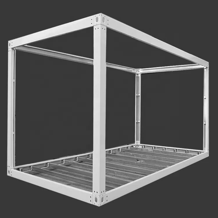 Prefabricated Flat Pack Prefab 10ft 20ft Tiny Steel Structure Container ...