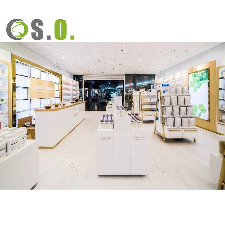 Luxury Medical Store Furniture With Display Rack Pharmacy Shop - Buy ...