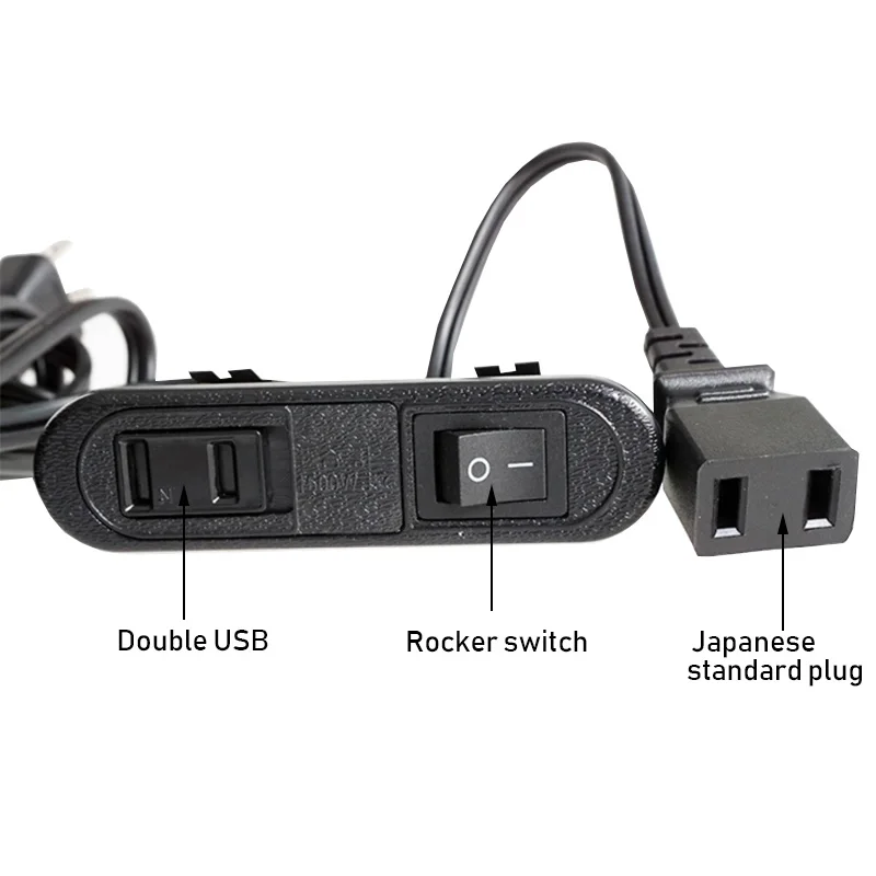 Japanese Standard Power Plug 2 Usb Port With Rocket Switch Japanese ...