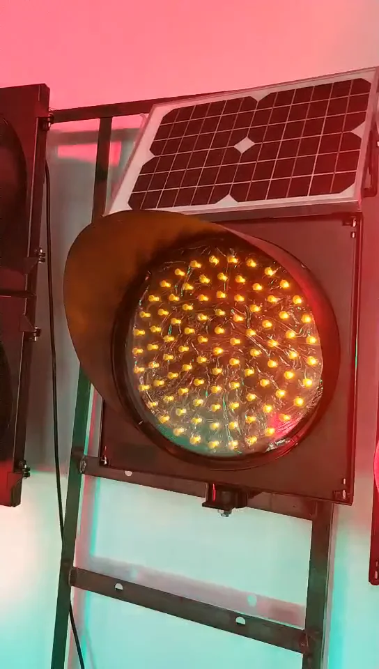 12 Inch 300mm Solar Yellow Flashing Traffic Light - Buy Solar Flashing ...